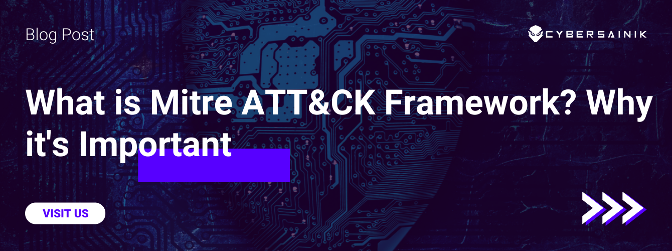 The Importance Of Mitre Attandck For Security Cyber Sainik